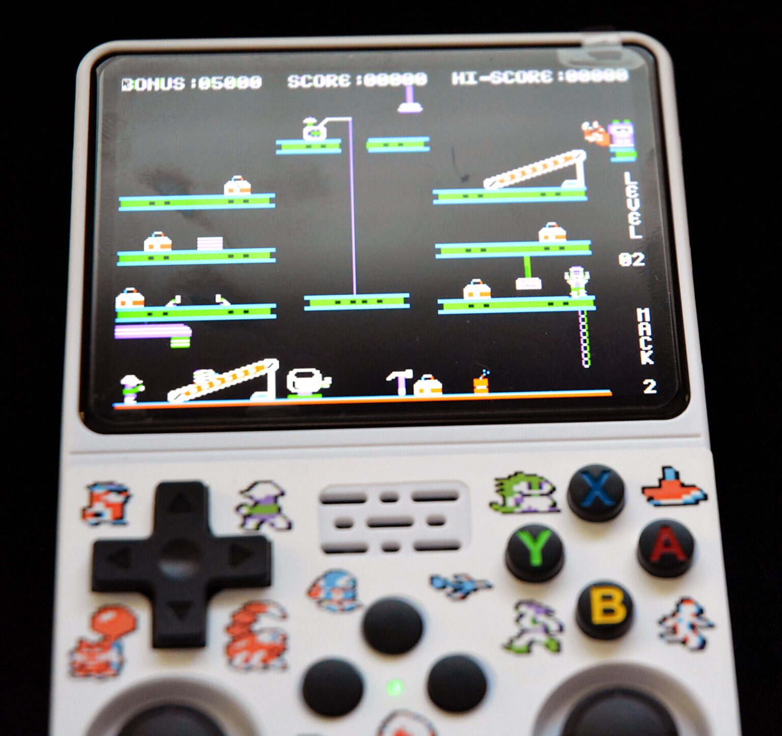 Apple II Emulator R36S Handheld - 8 bit stuff cool retro computer 3D ...